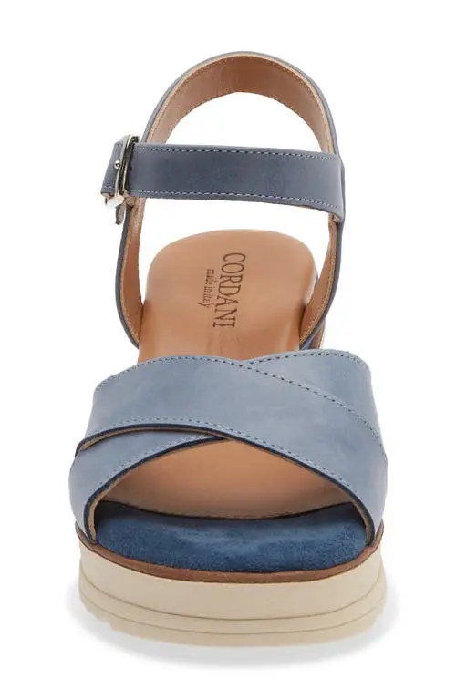 Cordani Arius Sandal - Blue Leather