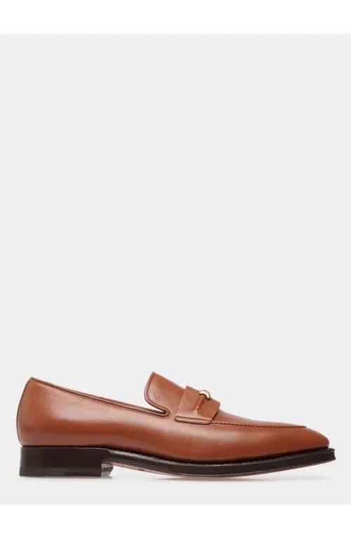 Bally Scribe Loafer In Grained Leather