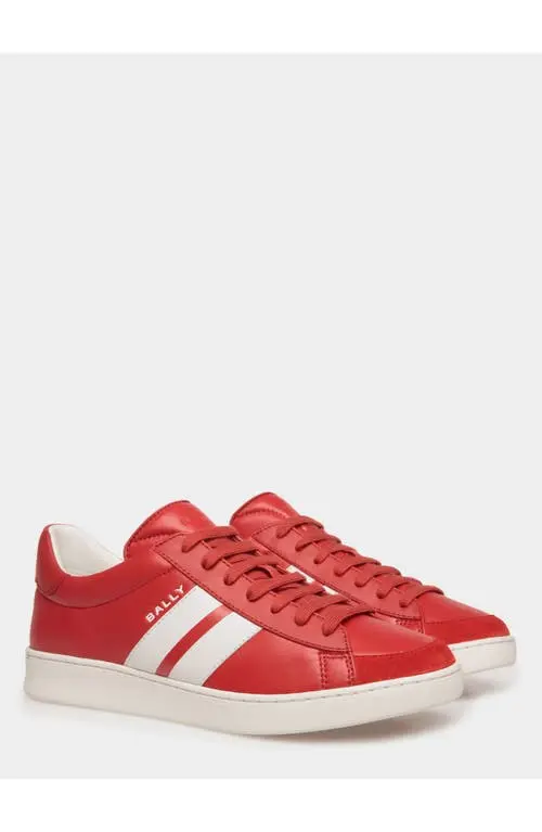 Bally Tennis Sneaker In Leather