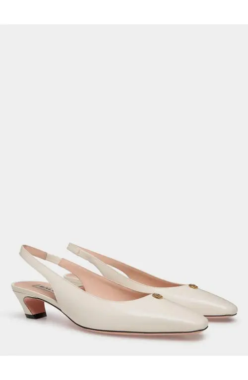 Bally Sylt Slingback Pump In Calf Leather