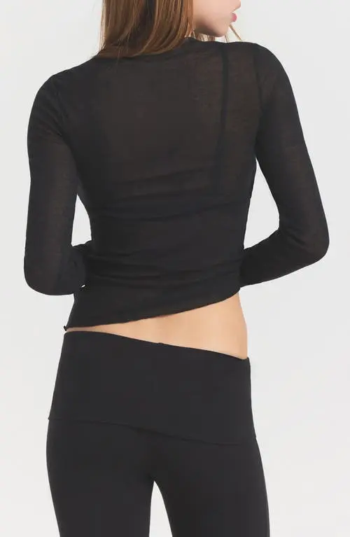 SKIMS Sheer Cotton Blend T-shirt