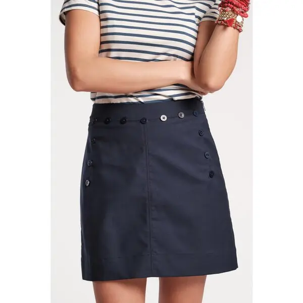 FRANCES VALENTINE Sailor Skirt - Navy