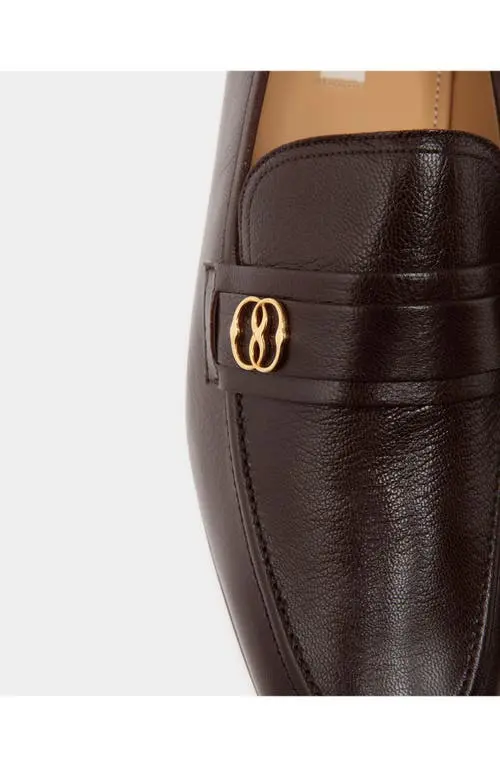 Bally Suisse Loafer In Grained Goat Leather