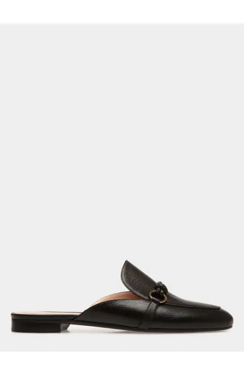Bally Slipper In Grained Leather