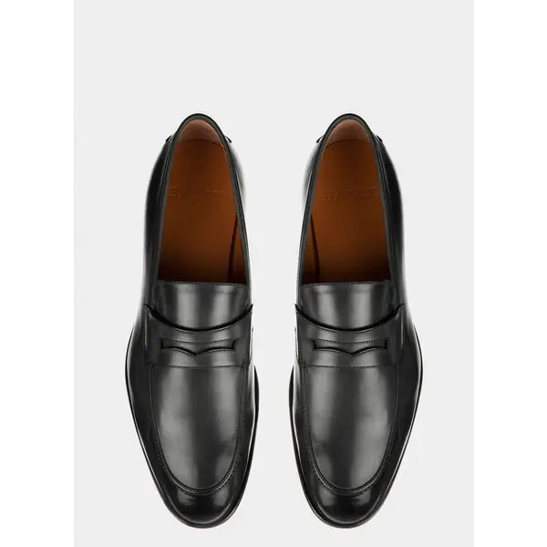 Bally Webb Calf Leather Penny Loafer - Black
