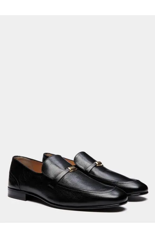 Bally Suisse Loafer In Grained Leather