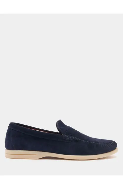 Bally Switz Moc Moccasin - Blue