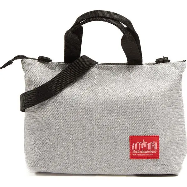 MANHATTAN PORTAGE Midnight Remsen Street Tote - Grey