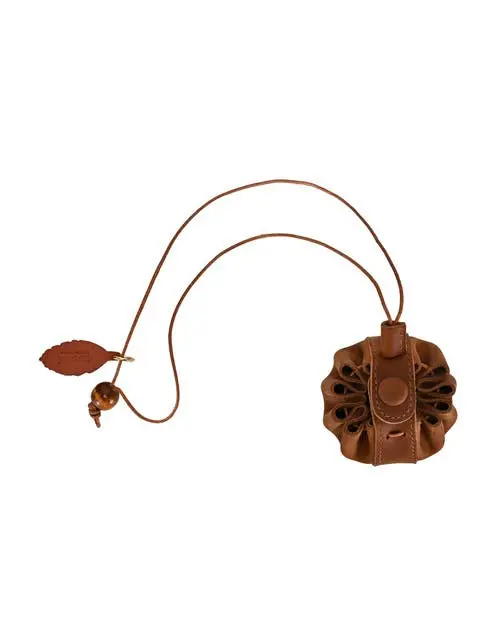 OLD TREND Mini Bucket Charm - Brown