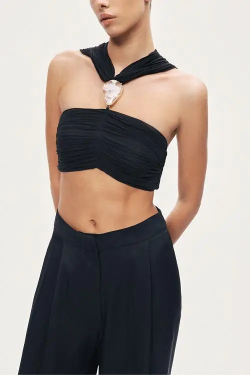 NOCTURNE Fluid Balloon-leg Pants