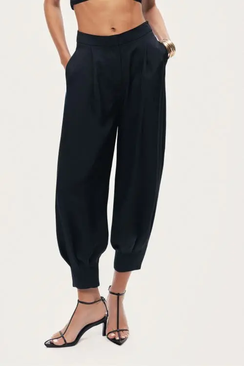 NOCTURNE Balloon-leg Trousers