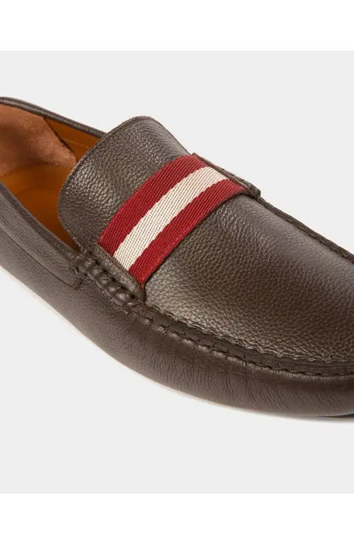 Bally Leather Driver Loafers - Brown