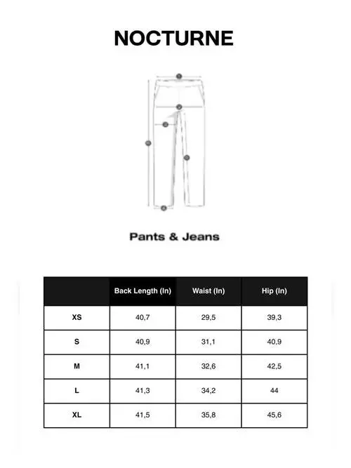 NOCTURNE Cut-out Waist Wide-leg Pants