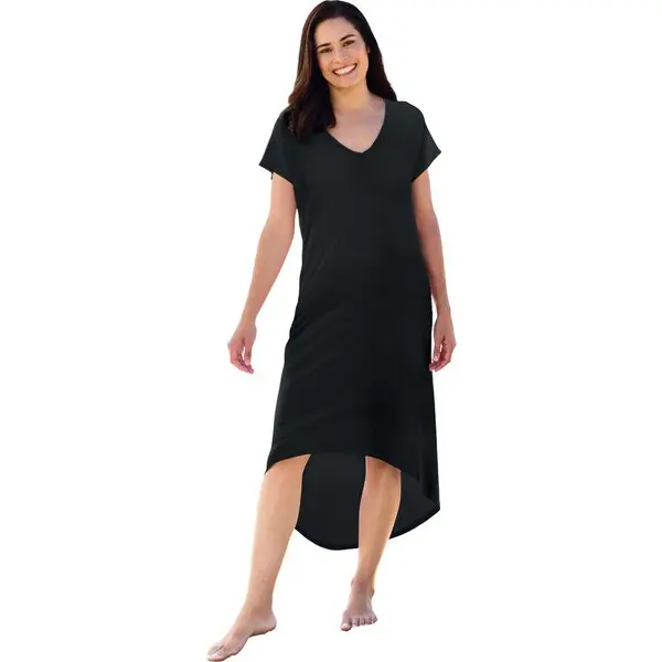 SWIM 365 High-low Cover Up - Black