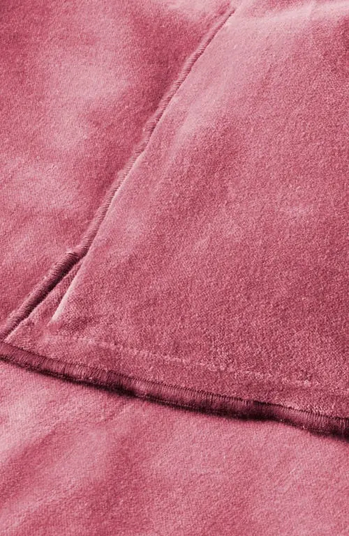CHRISTY Harewood Luxury Double Sided Velvet Sham Pair - Fuchsia
