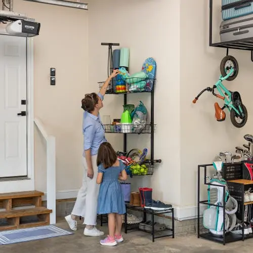 STOREYOUR G-basket | Adjustable Wall Storage System | Holds 120 Lbs