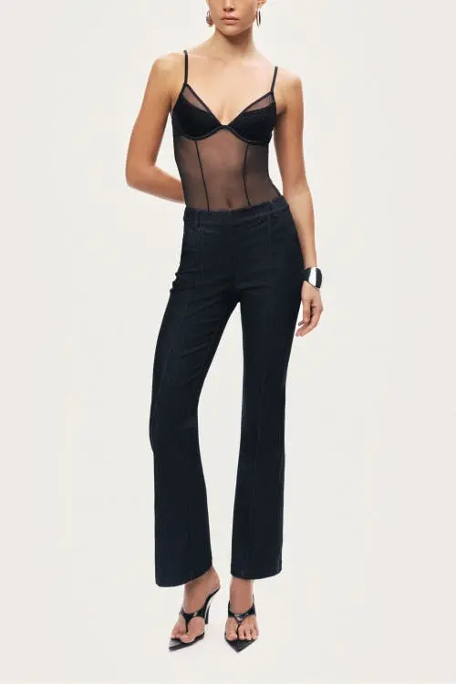 NOCTURNE High-rise Straight-leg Tailored Trousers