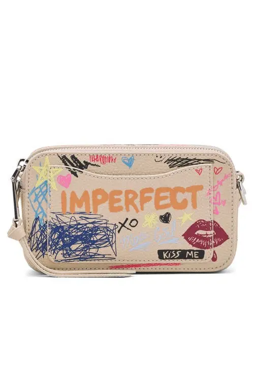 Marc Jacobs The Punk Scribble Snapshot Crossbody Bag