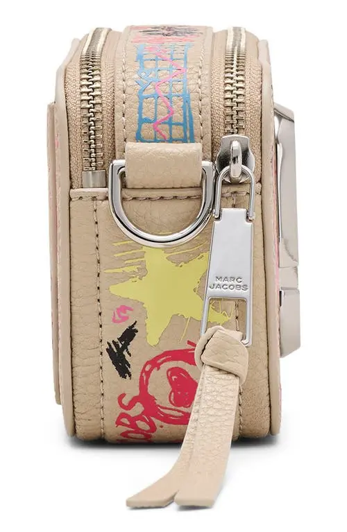 Marc Jacobs The Punk Scribble Snapshot Crossbody Bag