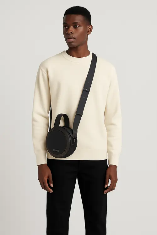 DOIZPE Cactus Vegan Leather Crossbody Bag