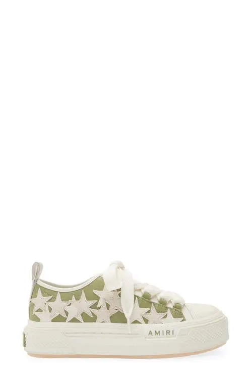 Amiri Stars Court Sneaker - Green