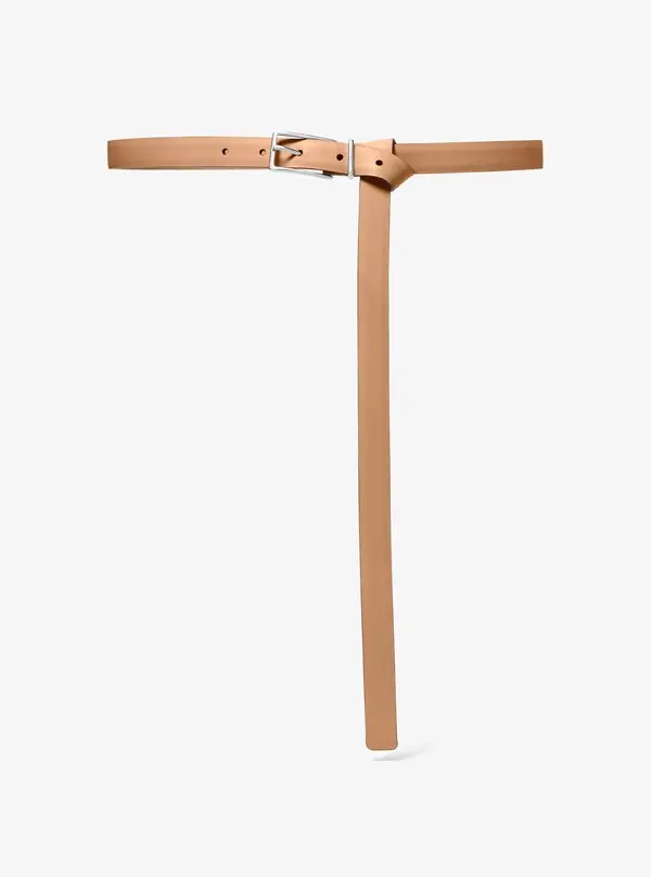 Michael Kors Leather Belt - Brown