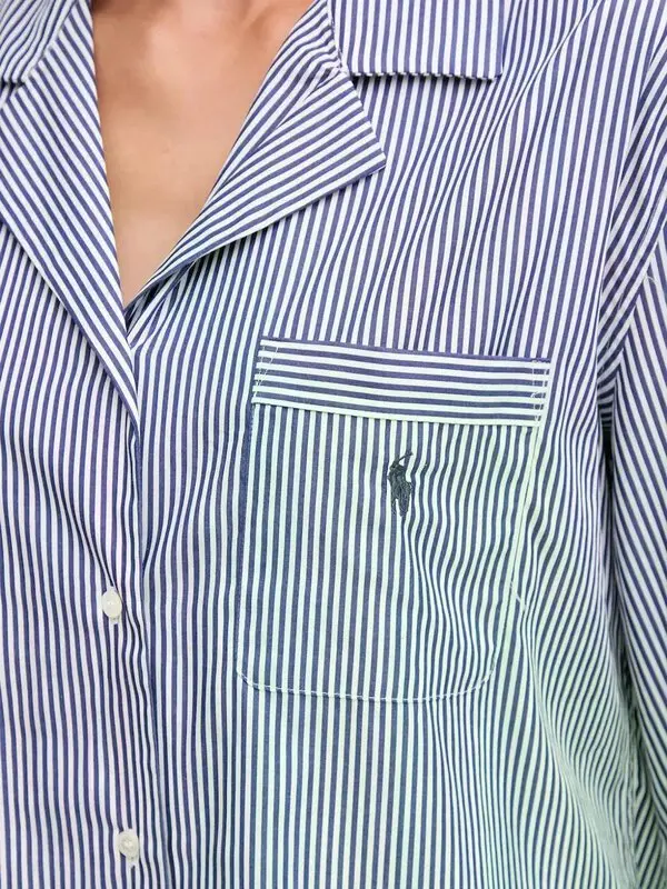 Polo Ralph Lauren Striped Pocket Nightdress