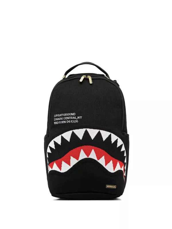 SPRAYGROUND Shark Graphic Backpack - Black