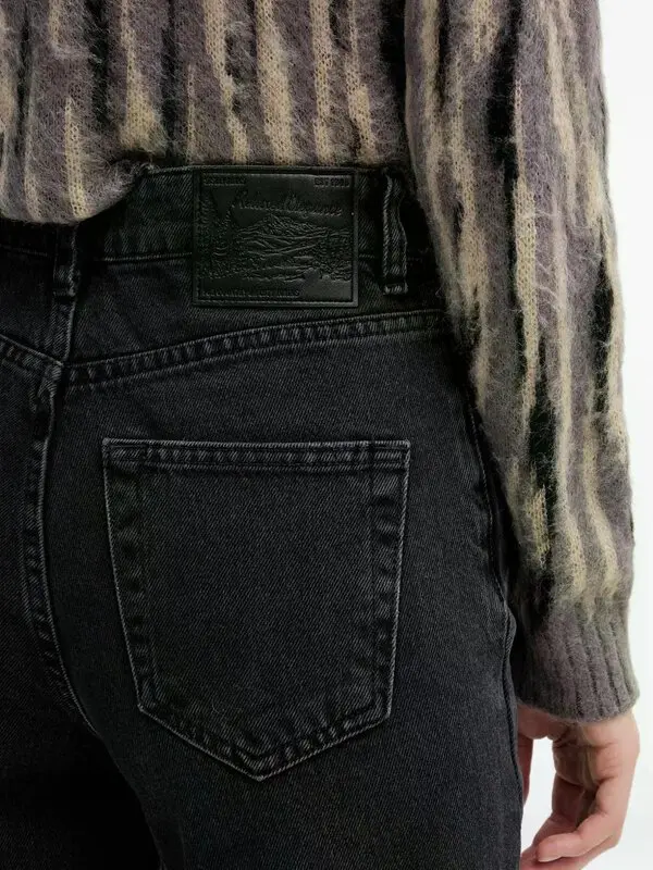 Sisley Embellished Five-pocket Jeans