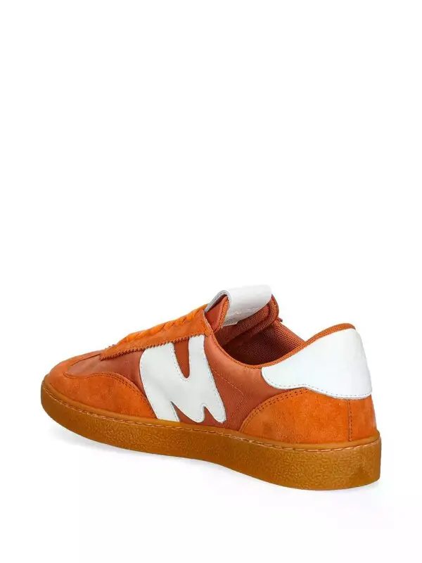 MSGM Suede-panel Sneakers - Orange