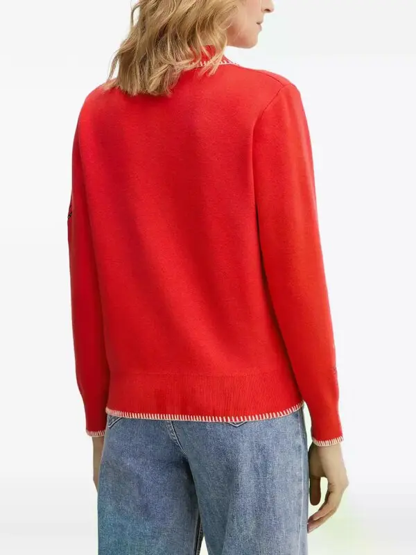 NEVER FULLY DRESSED Embroidered Cardigan