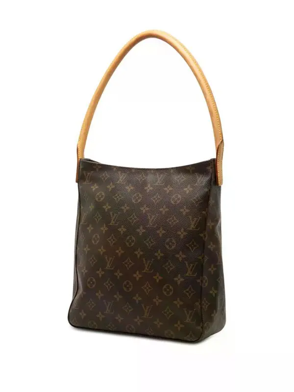 LOUIS VUITTON 2002 Looping Gm Shoulder Bag - Brown