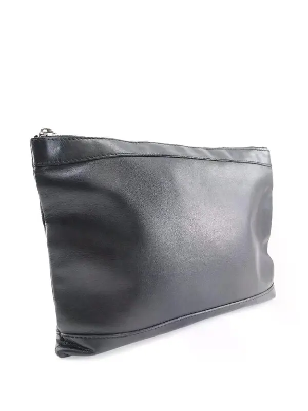 Balenciaga 2010-2026 Leather Clip M Clutch