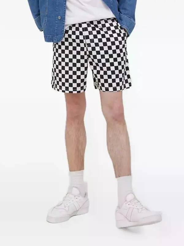 VANS Checkered Drawstring Shorts
