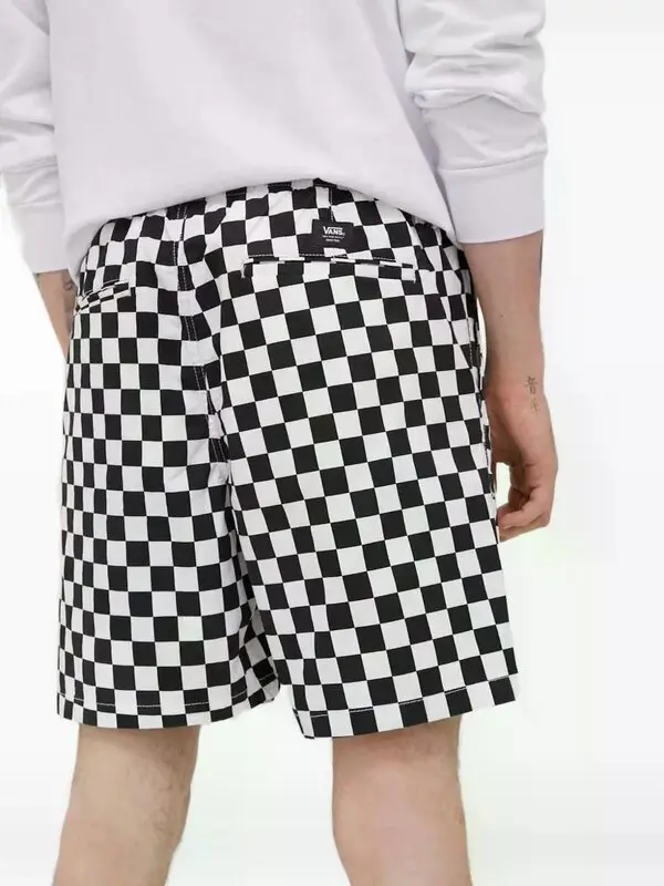 VANS Checkered Drawstring Shorts