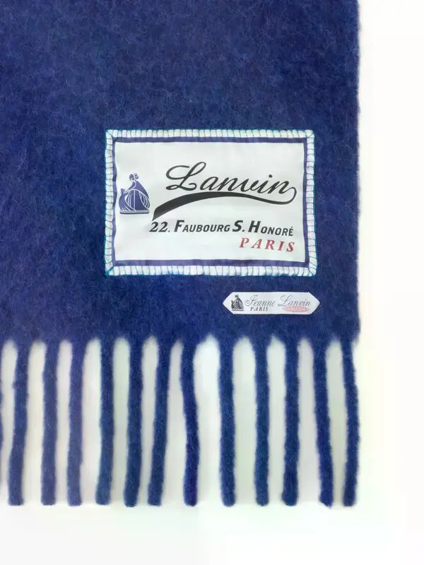 LANVIN Fringed Scarf