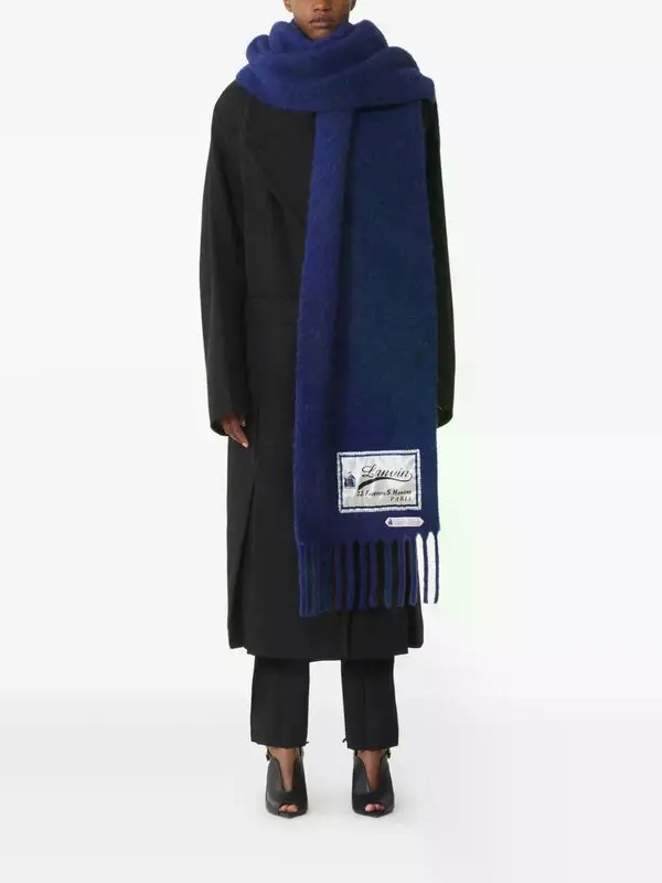 LANVIN Fringed Scarf