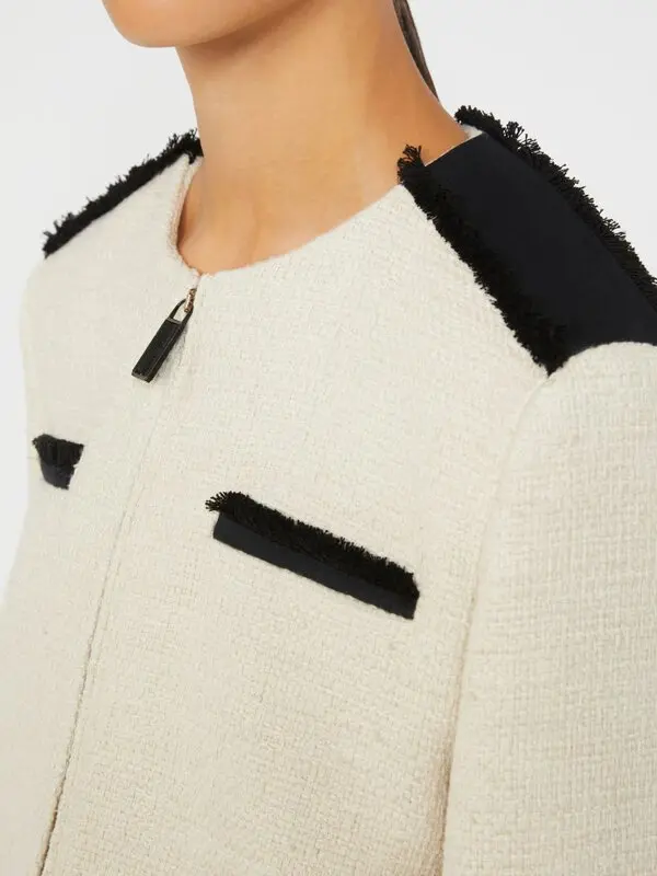 Max Mara Basketweave Jacket