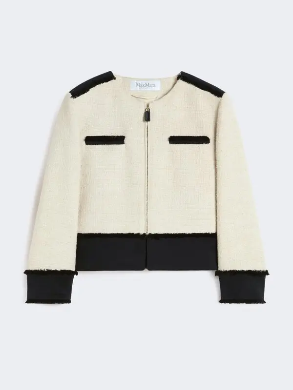 Max Mara Basketweave Jacket