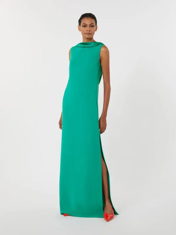 Max Mara Long Lightweight Cady Dress