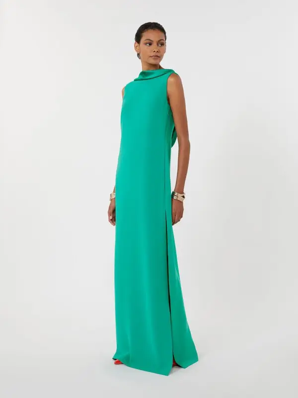 Max Mara Long Lightweight Cady Dress
