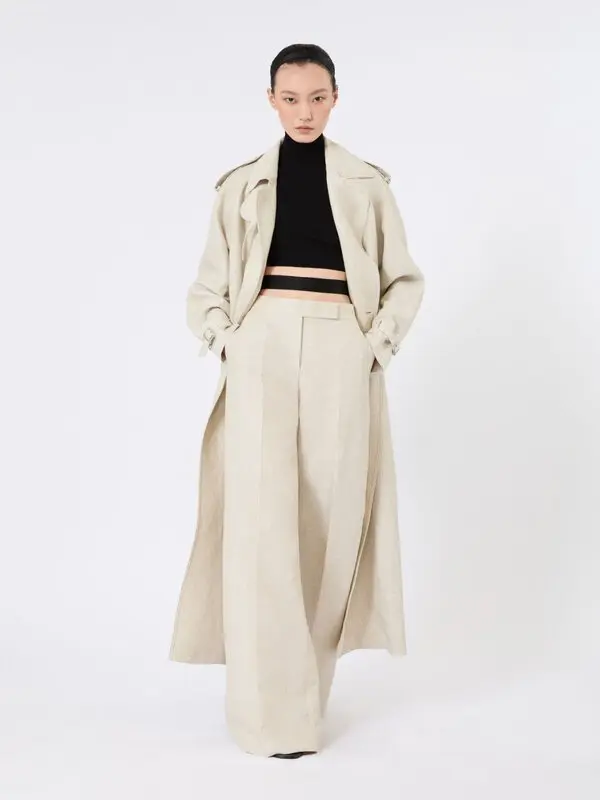 Max Mara Cropped Turtleneck Top
