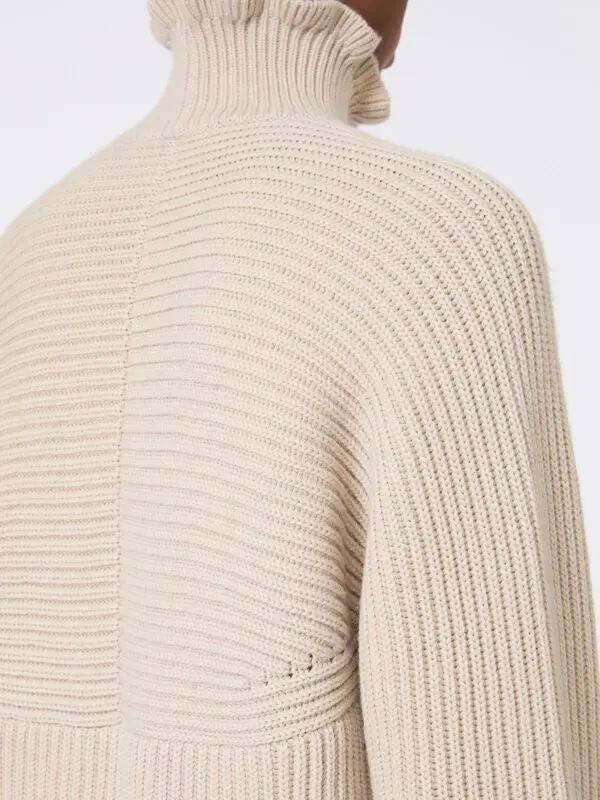 Max Mara Cotton Cordonnet Oversized Jumper