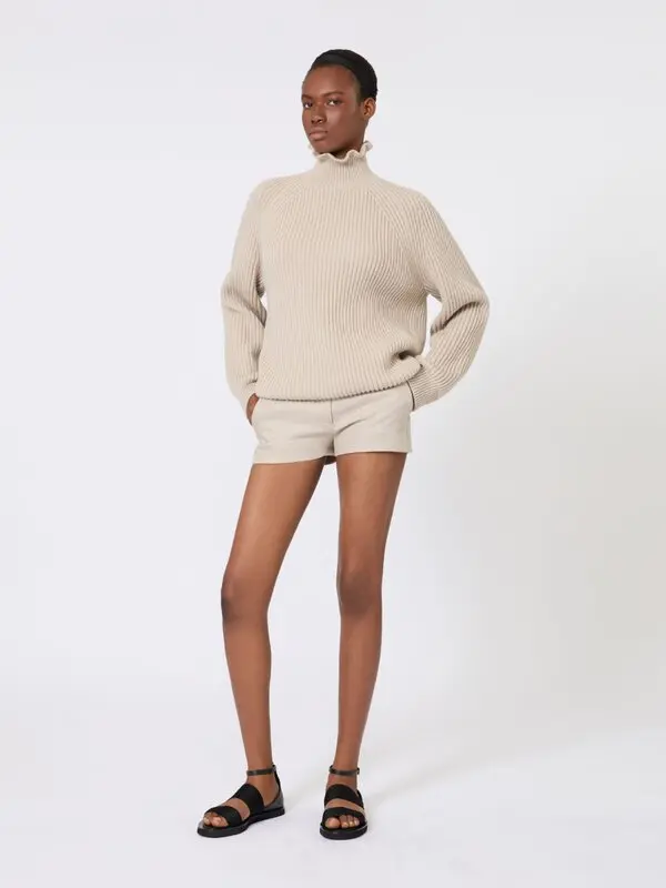 Max Mara Cotton Cordonnet Oversized Jumper