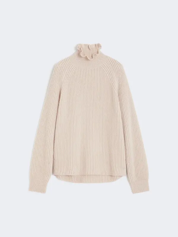 Max Mara Cotton Cordonnet Oversized Jumper