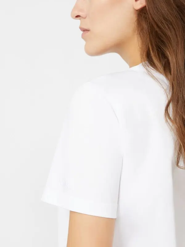 Max Mara Cotton T-shirt - Optical White