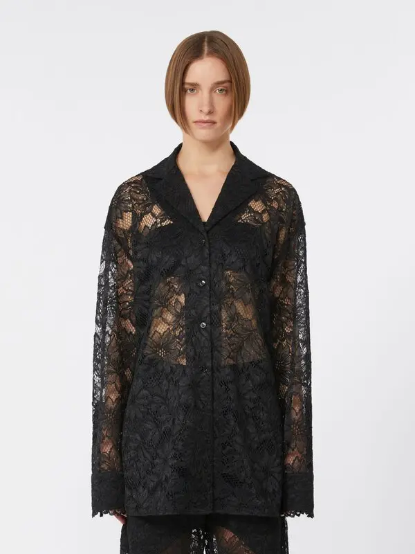 Max Mara Floral Lace Jacket