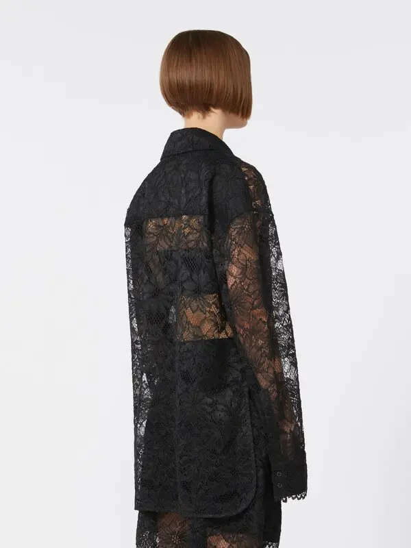 Max Mara Floral Lace Jacket