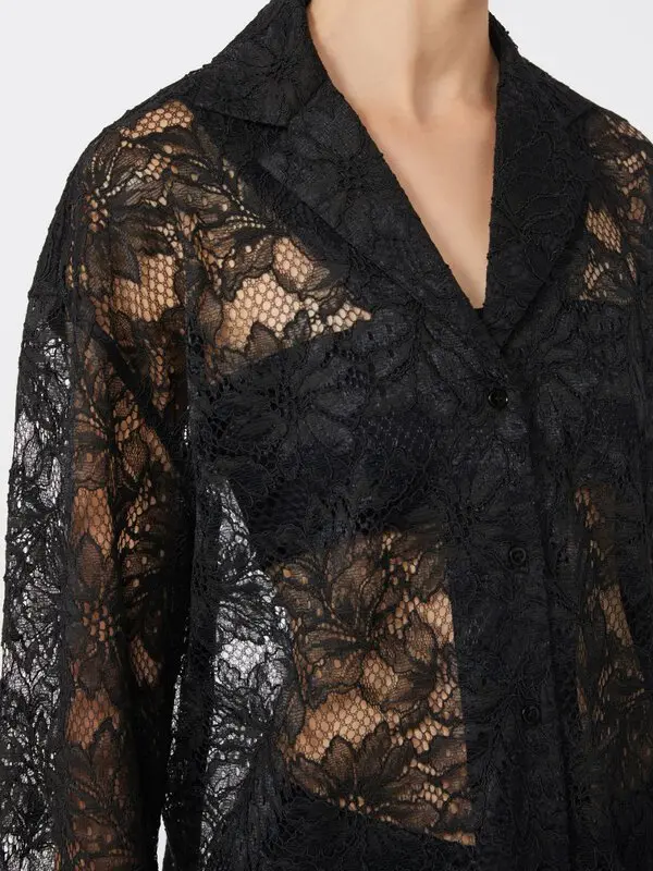 Max Mara Floral Lace Jacket