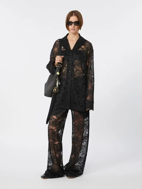 Max Mara Floral Lace Jacket